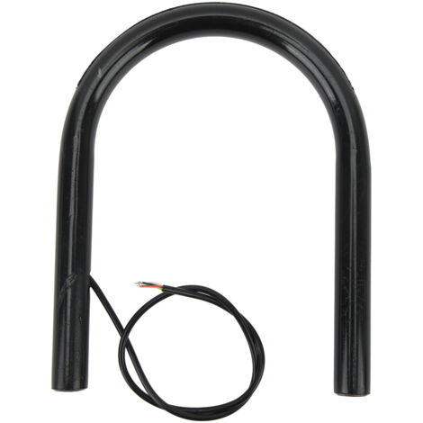 Tbest Cadre de Siège Arrière de Moto, Feu Arrière à LED, Clignotant ...