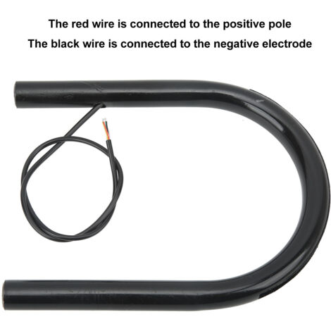 Tbest Cadre de Siège Arrière de Moto, Feu Arrière à LED, Clignotant ...