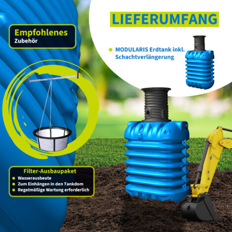 4rain MODULARIS Erdtank 2500 L