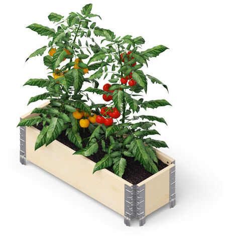 Upyard GardenBox - modernes Garten Hochbeet aus Palettenrahmen, 80x30 ...