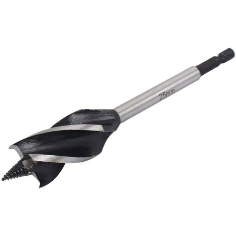 Sollbry Foret à tarière cannelée quadruple pour le travail du bois, 1 ...