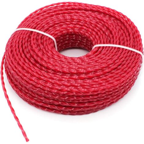 Sollbry Fil de débroussailleuse, fil de nylon tondeuse de 3,0 mm, ligne de rechange pour ...