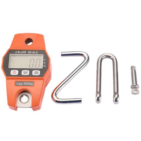 Sollbry Peson Electronique 300kg Balance Crochet Suspendu Dynamomètre ...