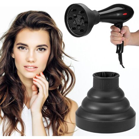 Sollbry Diffuseur Cheveux Pliable,Diffuseur Cheveux Universel,Diffuseur ...