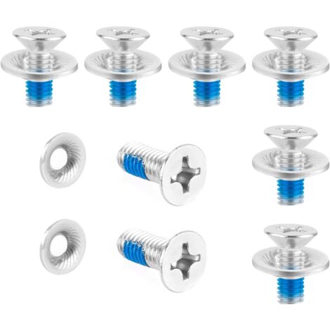Sollbry 16 pièces Jeu de Vis Fixation Snowboard, avec Rondelles Vis ...