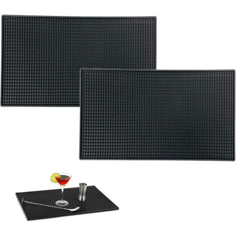 Sollbry 2 Pièces Tapis de Bar, Tapis de Service de Bar, Tapis de Bar ...