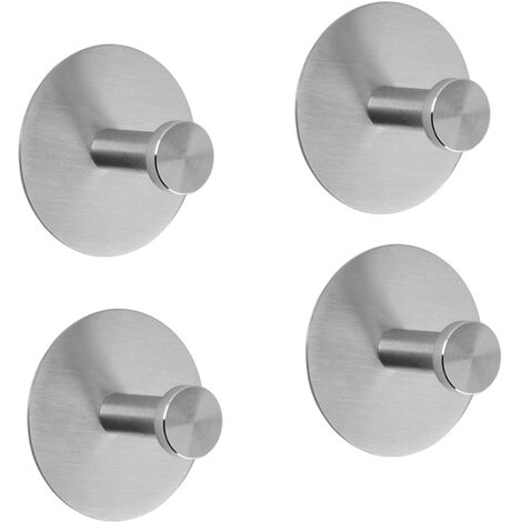 Sollbry Crochet Adhésif Mural en Acier Inoxydable pour Fixation sans ...