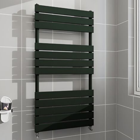 AICA Towel Rail Radiator Designer Central Heating Black 1200x600mm