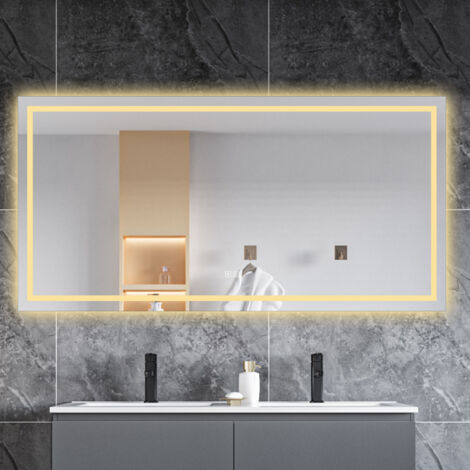 Razor Socket LED Mirror,Anti-fog,Bluetooth,Infinitely Dimmable,Power ...