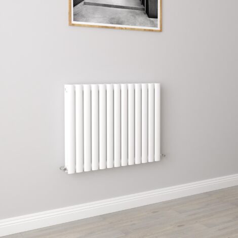 AICA Oval Column Designer Radiator Central Heating Horizontal 600x767mm ...