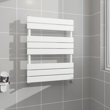 AICA Towel Rail Radiator Designer Central Heating White 800x600mm