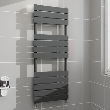 AICA Towel Rail Radiator Designer Central Heating Anthracite 1200x450mm