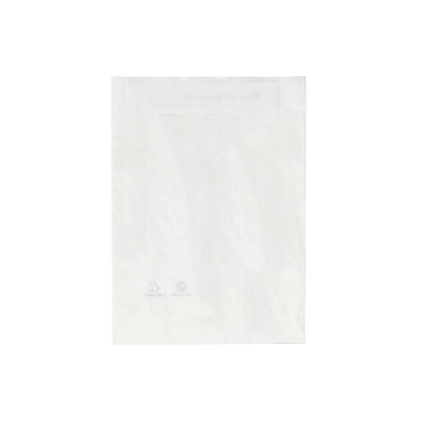 ratioform 695563 Bolsas plana con tira de fijación de papel