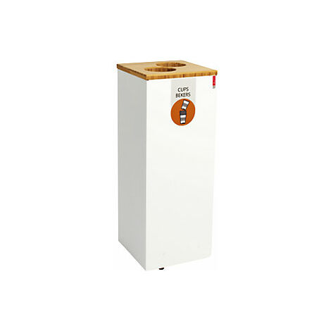 Colector de vasos Lune Paxa 34 l blanco