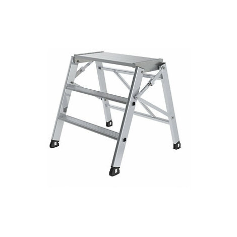 Tarima plegable aluminio profundidad de los peldaños 80 mm