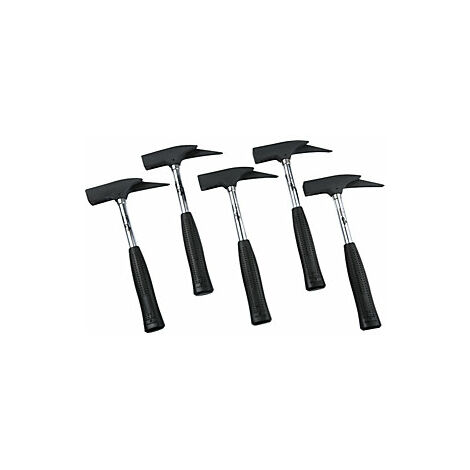 Juego de martillos de punta con mango de fibra de vidrio con