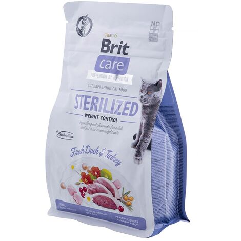BRIT Care Grain-Free Sterilized Weight Control - Katzenfutter trocken ...