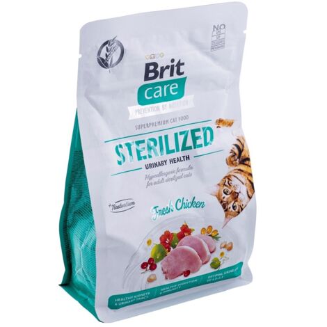 BRIT Care Grain-Free Sterilized Urinary - Katzenfutter trocken - 400 g