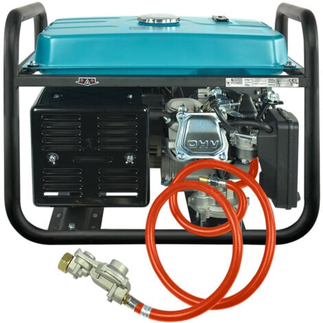 LPG/Petrol Generator KS 10000E G max power of 8000 W AVR Electric ...