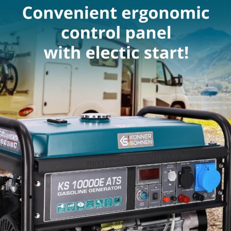 Petrol generator KS 10000E ATS with a built-in ATS 8000W AVR