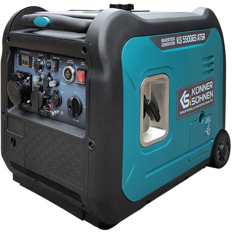 Petrol inverter portable generator KS 5500iES ATSR Max 5500 W, Manual ...