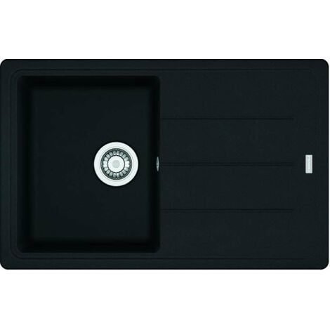 Franke Basis - Fragranit Küchenspüle BFG 611-78, 78x50 cm, schwarz matt ...