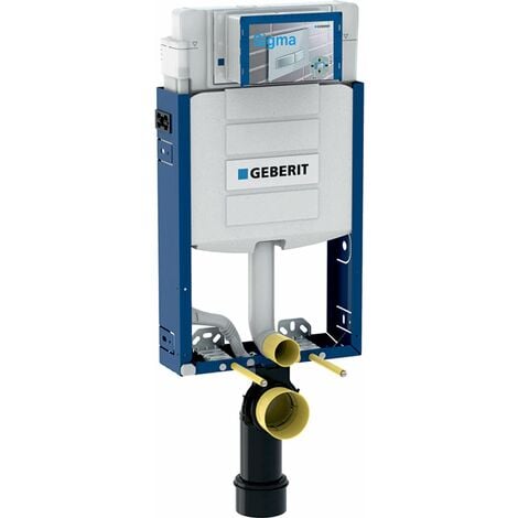Geberit Kombifix - Installationsset für WC Alpha mit WC-Sitz, mit ...