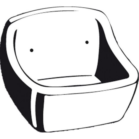 Ideal Standard Ausgussbecken - Ausgussbecken Duoro, 45x34x35 cm, weiß ...