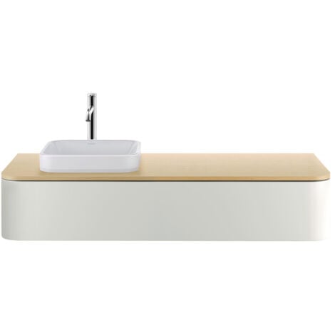 Duravit Happy D.2 Plus - Einbauwaschtischschale 40x40 cm, Alpinweiß ...