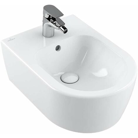 Villeroy & Boch Avento - Dusch-WC, Wandmontage, 530x370mm, Alpinweiß ...