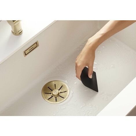 Blanco Accessoires - Überlaufset C-overflow für Einzelbecken, gold 203476