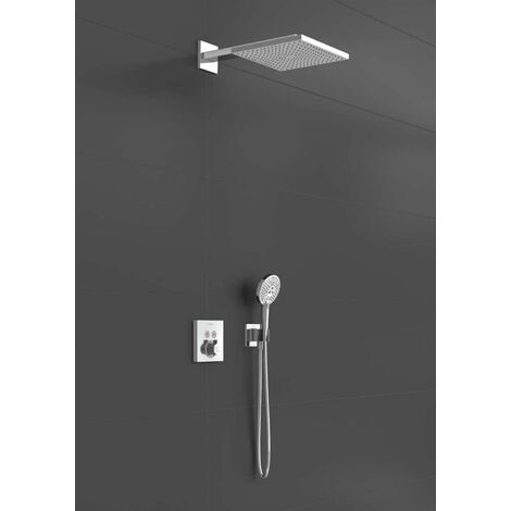 Hansgrohe Raindance E - Duschset 300, mit Thermostatunterputz ...