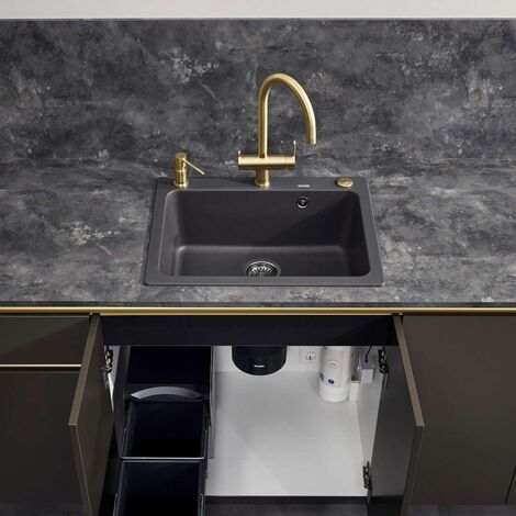 Blanco Trima - Spültischarmatur mit Filterfunktion, Satingold 526695