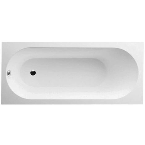 Villeroy & Boch Oberon - Badewanne Solo 170x75x47 cm, Quaryl, weiß ...