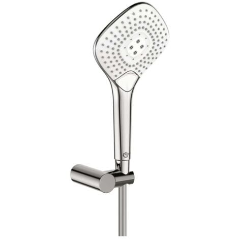 Ideal Standard Idealrain Evo Jet - Brausegarnitur Diamond 134, Duschschlauch mit Duschskopf, 3 ...