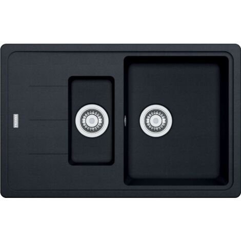 Franke Basis - Fragranit Spülbecken BFG 651-78, 78x50 cm, Onyx 114.0285.215