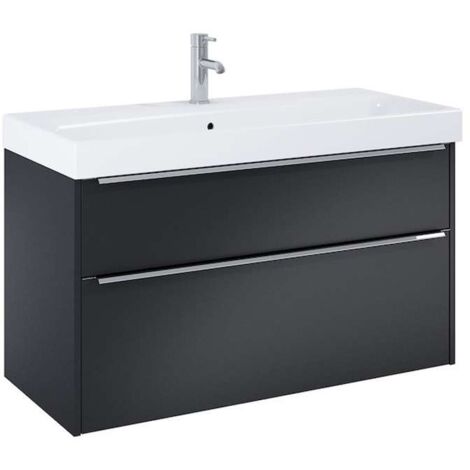 Jika Pure - Waschtisch mit Unterschrank, 100x54x42 cm, 2 Auszüge ...