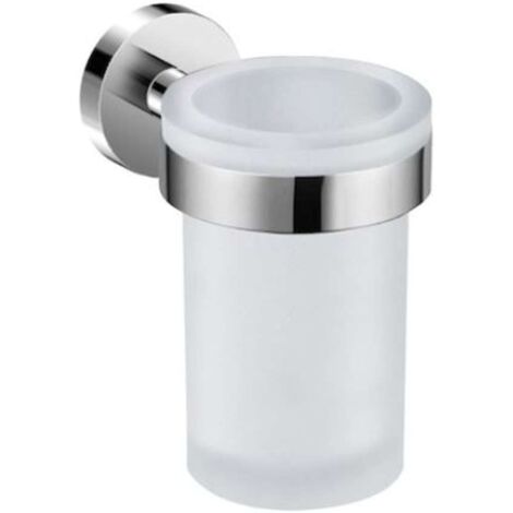 Jika Mio Style - Zahnbürsten- und Zahnpastahalter, Glas/Chrom ...