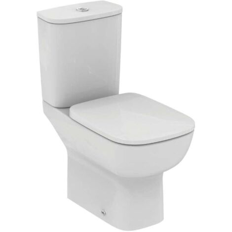 Ideal Standard Esedra - Stand-WC-Kombination, Abgang variable, weiß T283401