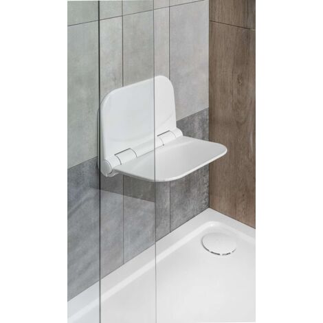 Aqualine Dino - Klappbarer Duschsitz, weiß DI82
