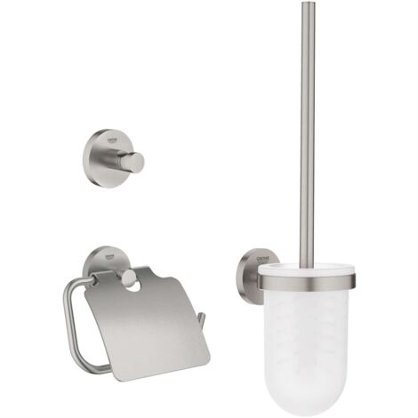 Grohe QuickFix Start - WC-Set 3 in 1, Supersteel 41204DC0