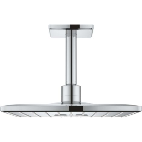 Grohe Rainshower SmartActive Cube - Kopfbrause 310, Ausladung 14 cm, 2 ...