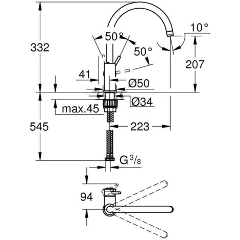 Grohe Start Classic - Spültischarmatur, Chrom 31553001