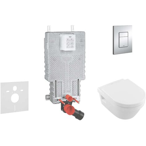 Grohe Uniset - Set für Wand-WC + WC und Sitz Villeroy & Boch 38643SET-KB