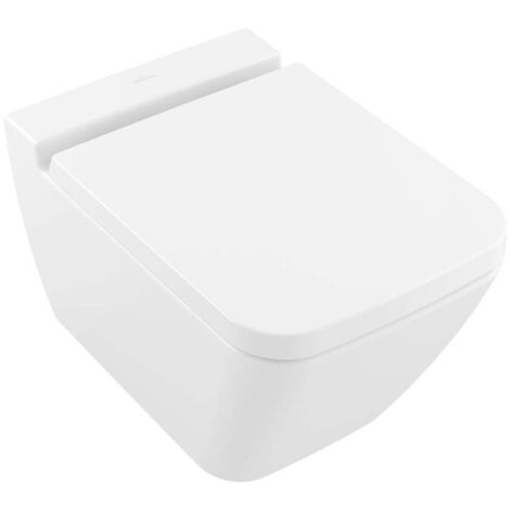 Villeroy & Boch Finion - Wand WC, DirectFlush, CeramicPlus, Stone White ...