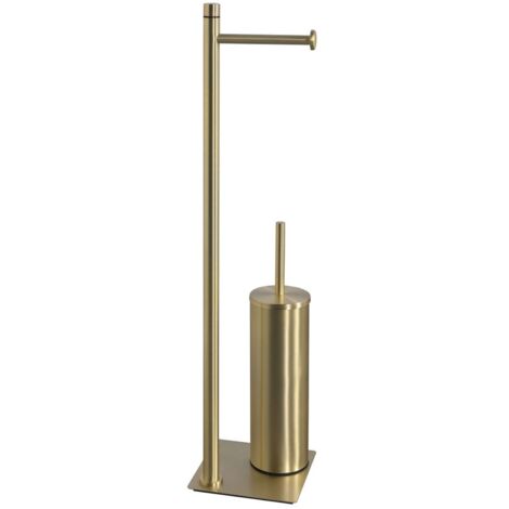 Sapho Gedy Trilly - Toilettenpapierhalter und Toilettenbürsten, Gold TR3288