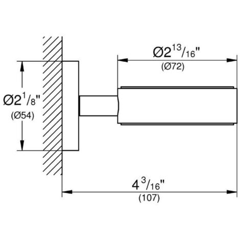 Grohe Essentials - Halter für Becher / Seifenspender, verchromt 40369001