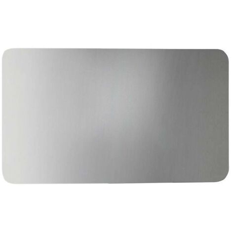 Sapho Ishape - Spiegel 100x50 cm, rechteckig, abgerundete Ecken, ohne Scharnier AG510