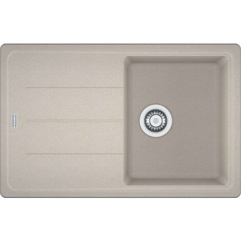 Franke Basis - Fragranit Spülbecken BFG 611-78, 78x50 cm, Sahara 114. ...