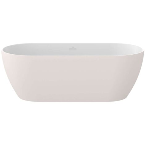 Ravak Freedom O Tec - Freistehende Badewanne, 170x77 cm, Alabaster Pink/weiß CD41600000